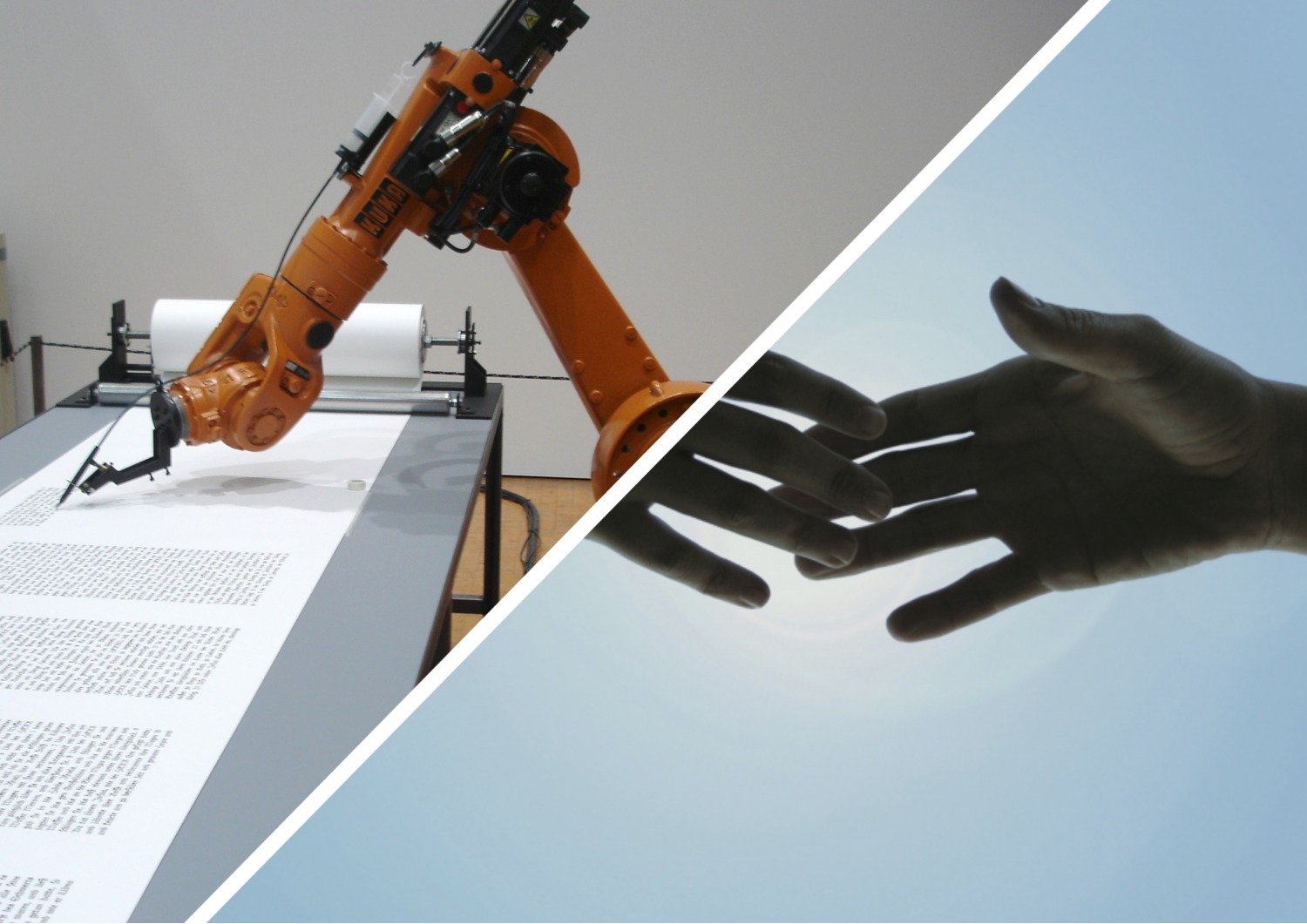 Robots equipped with tactile and visual object identification systems