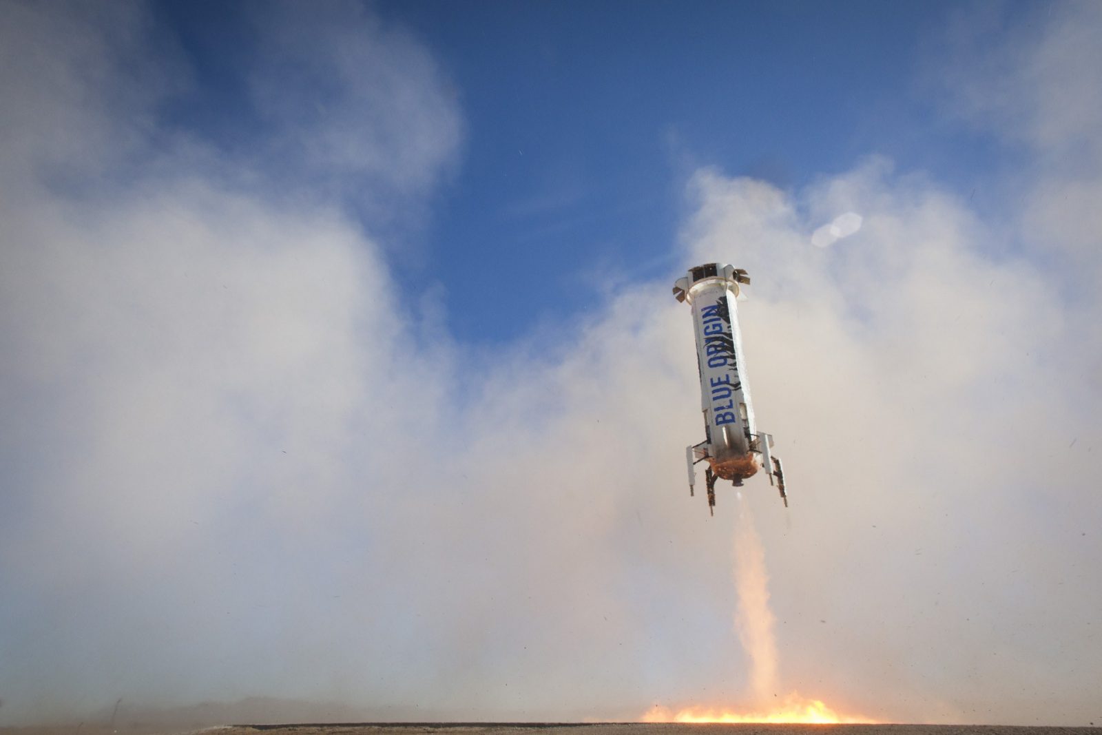 Jeff Bezos: the rocket New Shepard successfully completed the first ...