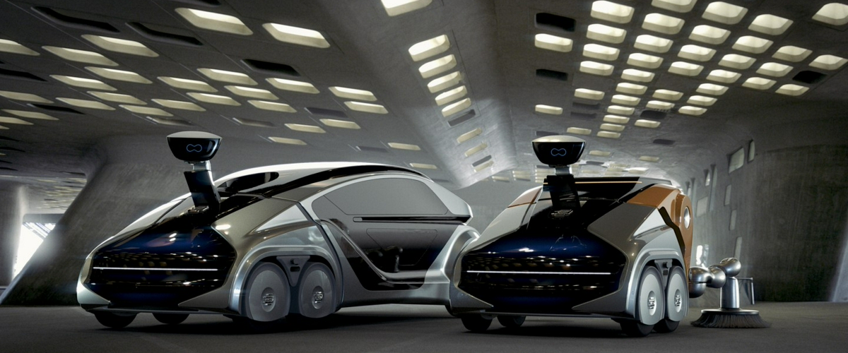 Modular robotic vehicle Citybot will replace all other city vehicles ...
