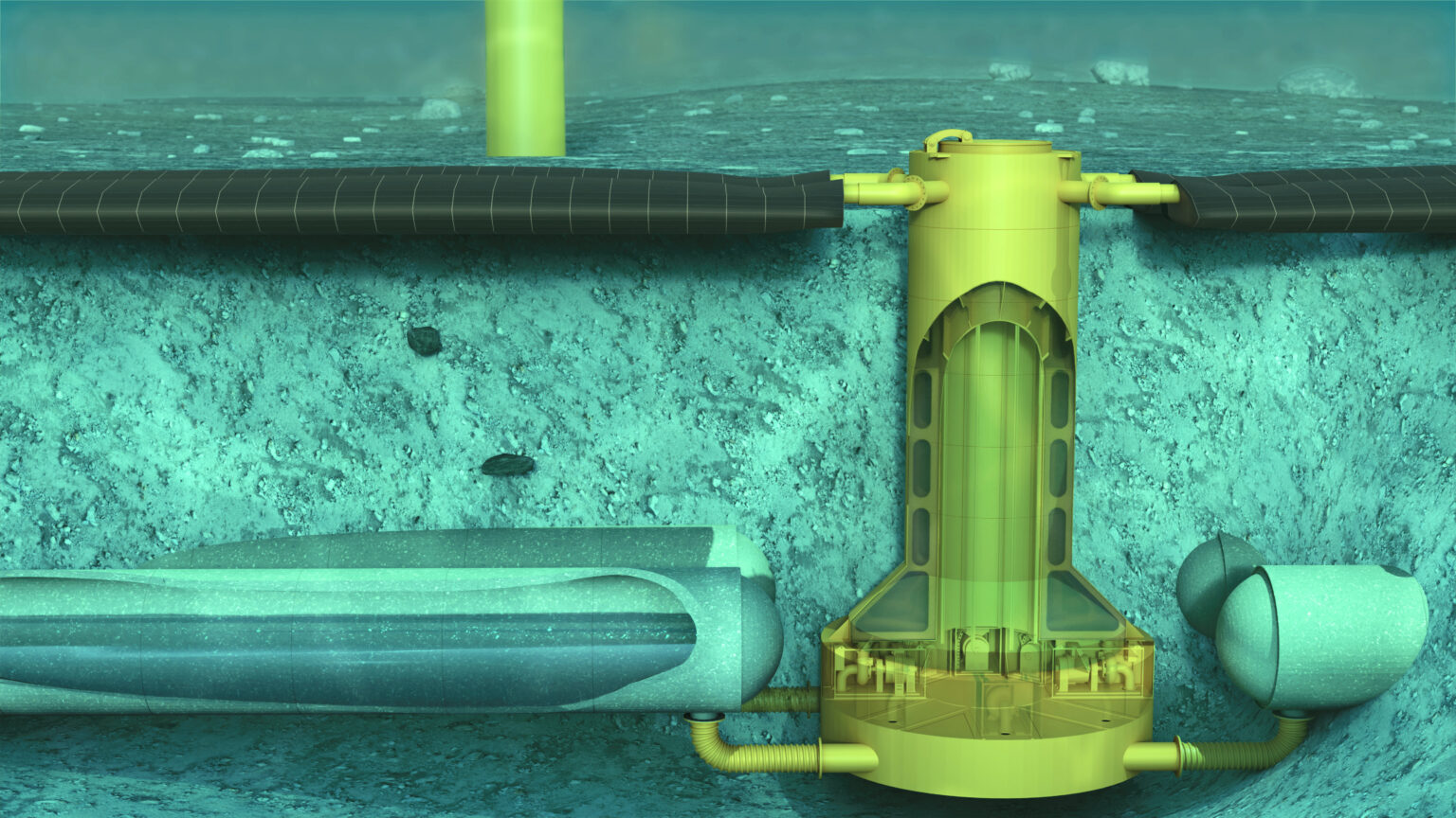 An underwater battery has been developed in the Netherlands